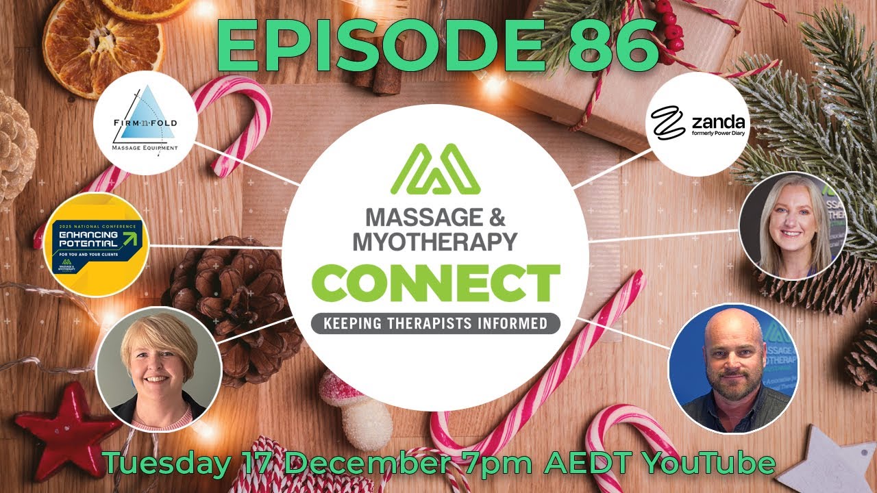 Massage & Myotherapy Connect – Episode 86 - 【2025年最新】マッサージ動画